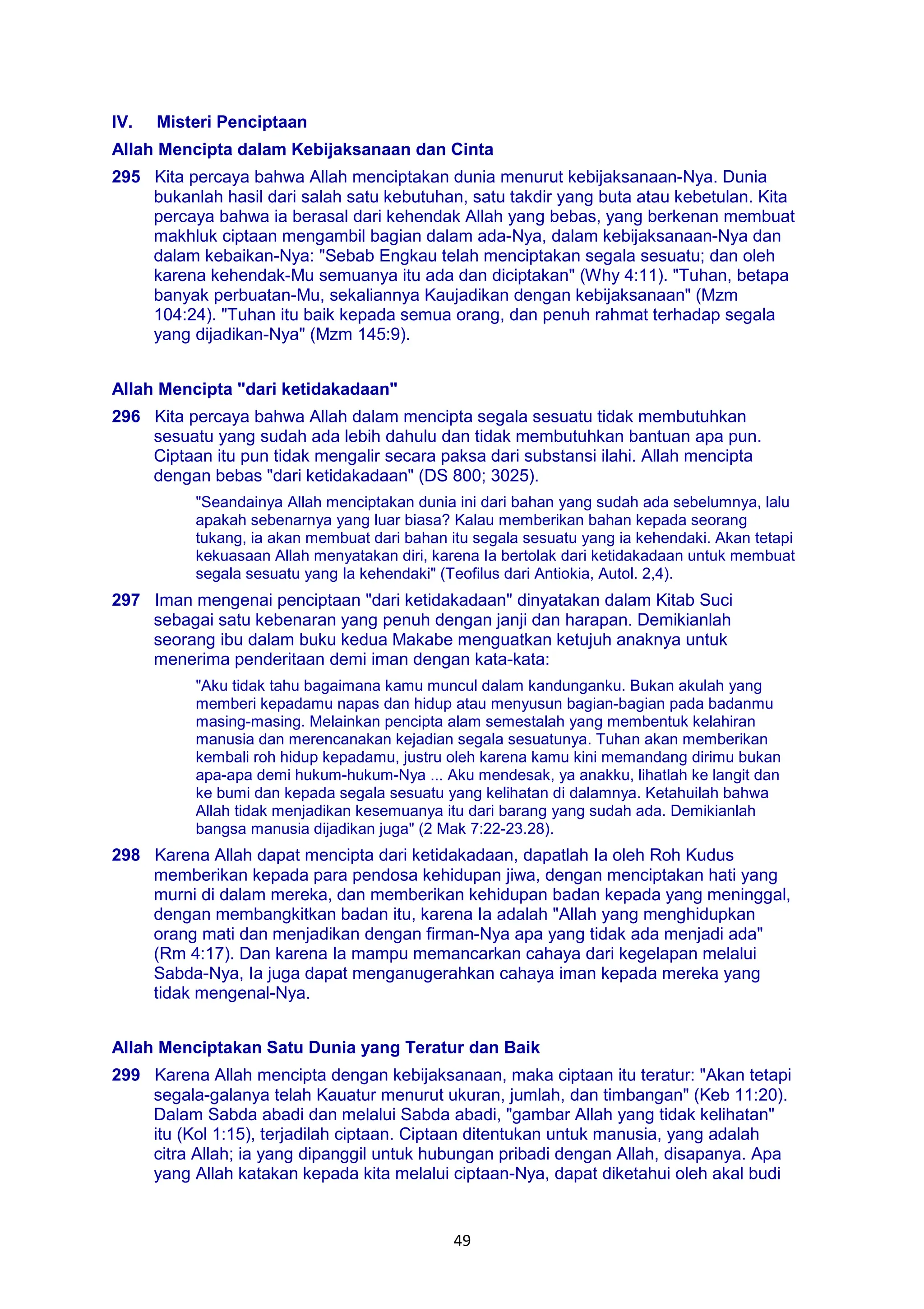 Katekismus Gereja Katolik | PDF