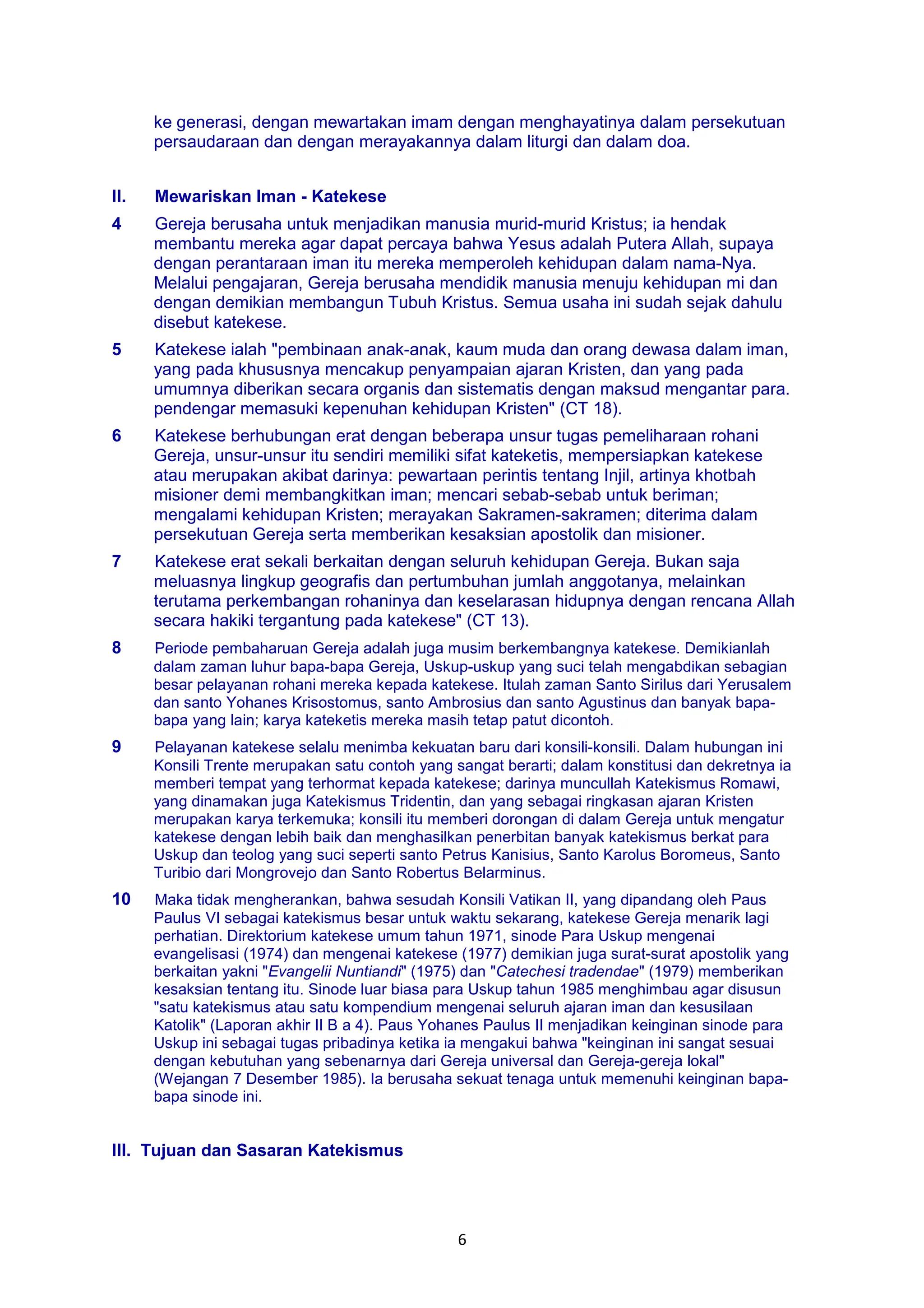 Katekismus Gereja Katolik | PDF