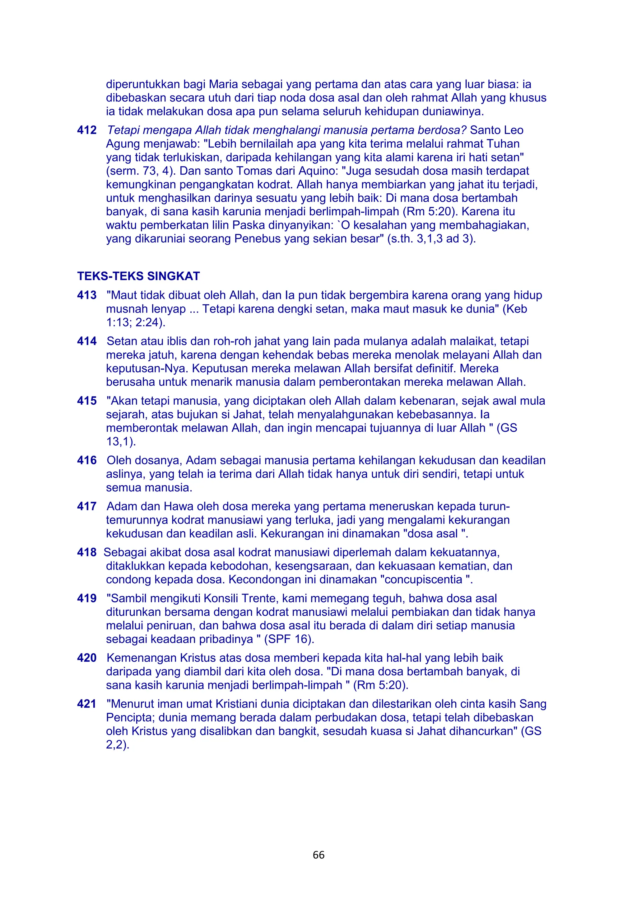 Katekismus Gereja Katolik | PDF