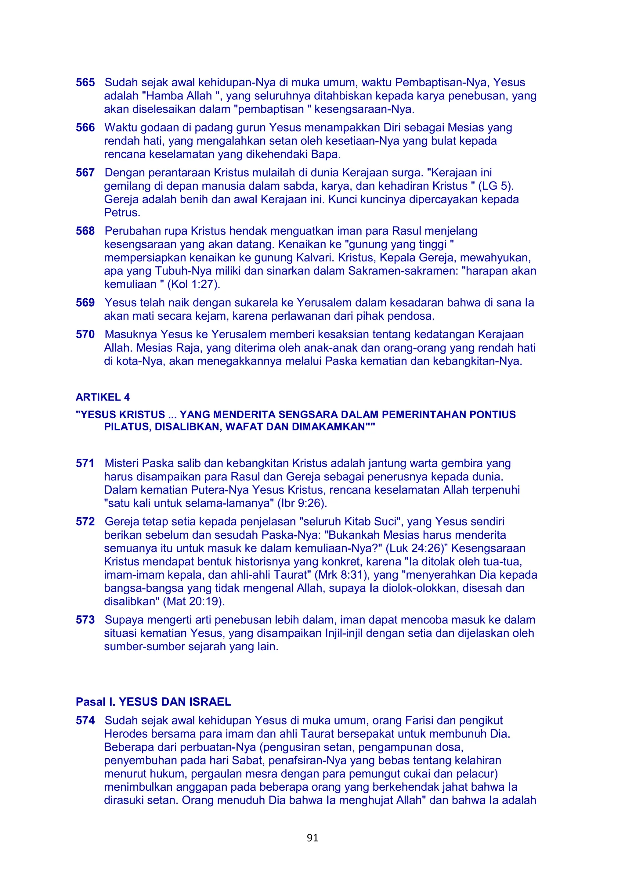 Katekismus Gereja Katolik | PDF