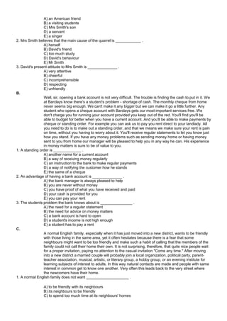 Okuma soru tiplerine yönelik çalışmalarımız | PDF