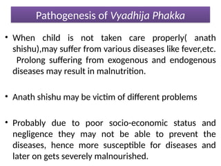 KUPOSHAN JANYA VYADHI.pptx malnutrition in ayurveda | PPTX