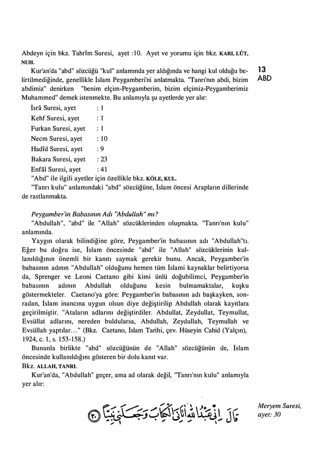 Kur'an Ansiklopedisi 1.pdf Serinin birinci kitabi | PDF