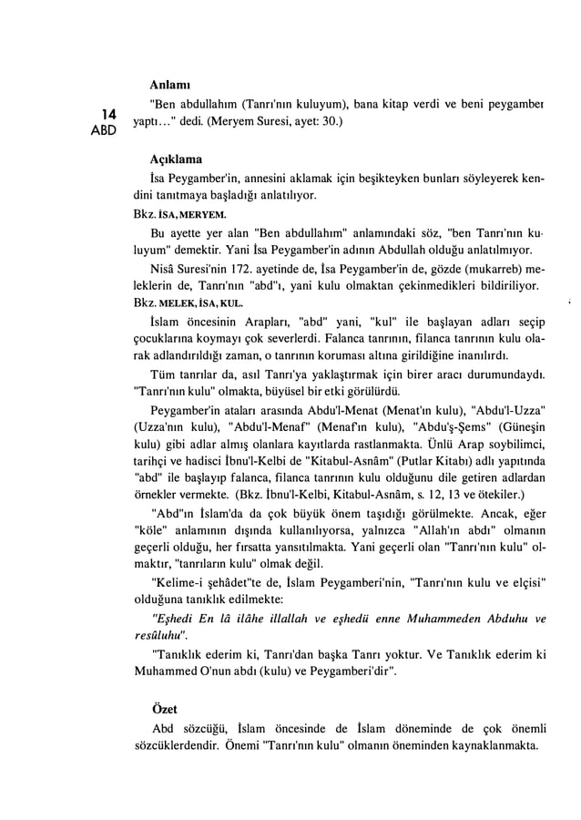 Kur'an Ansiklopedisi 1.pdf Serinin birinci kitabi | PDF