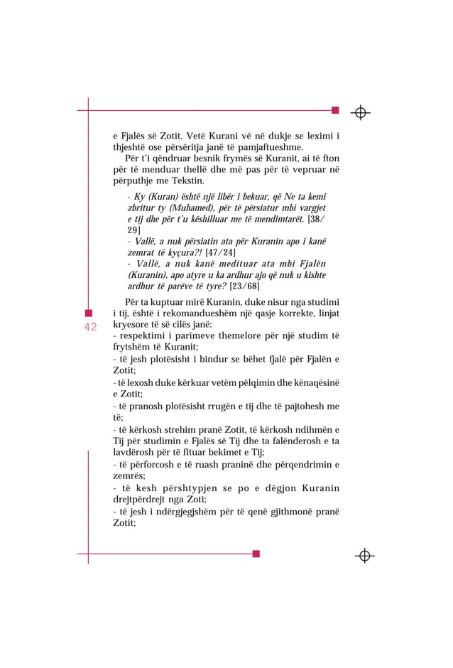 Kurani perkthim i Hasan Nahit | PDF