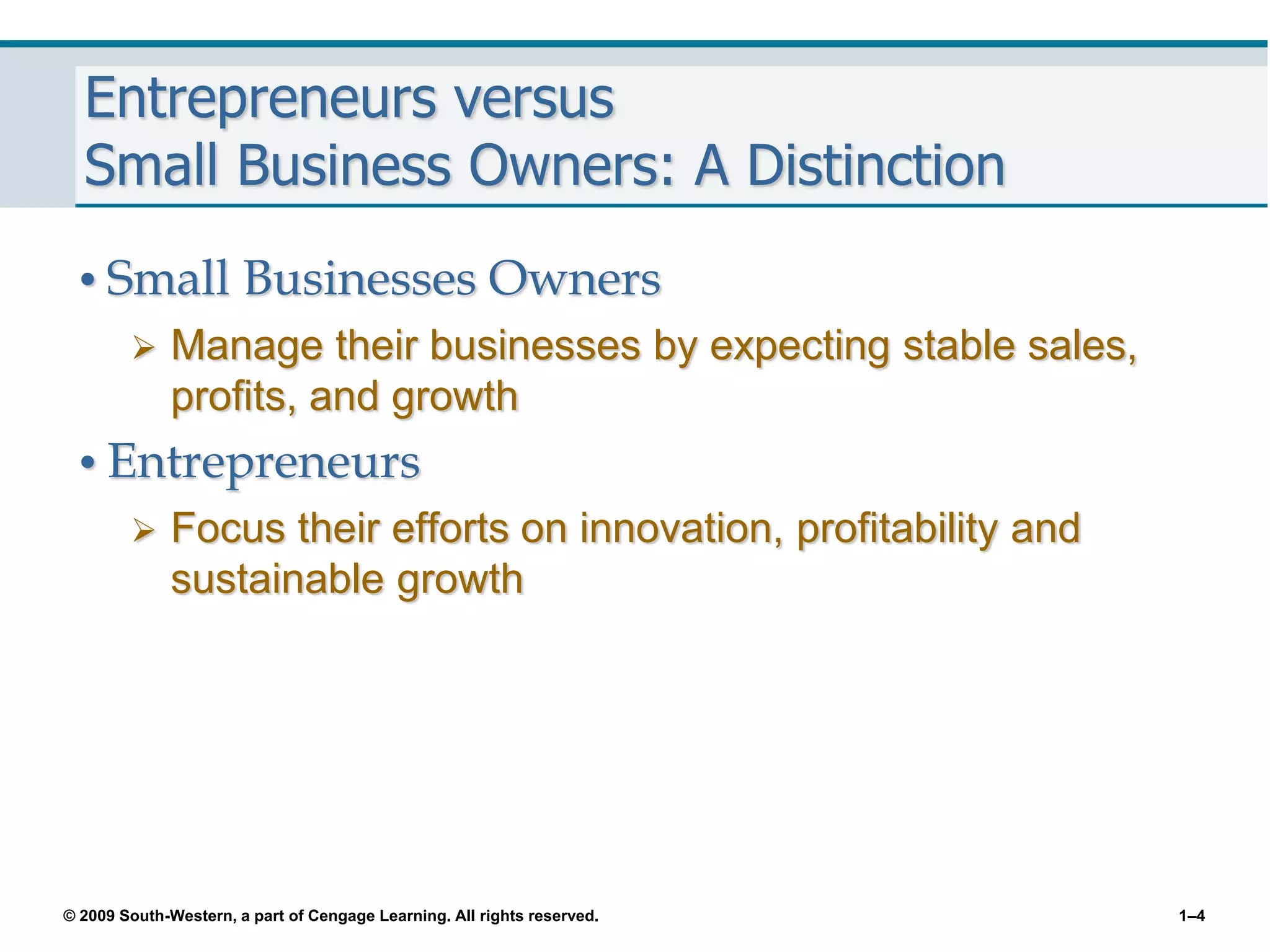 Chapter 1 The Revolutionary Impact of Entrepreneurship | PPT