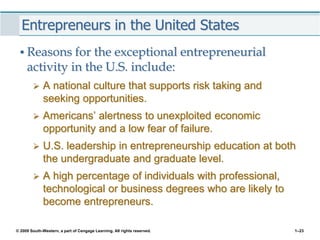 Chapter 1 The Revolutionary Impact of Entrepreneurship | PPT