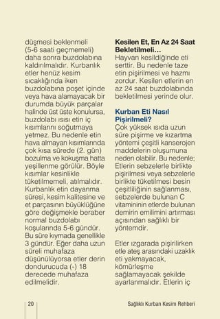 Kurban kesim rehberi | PDF