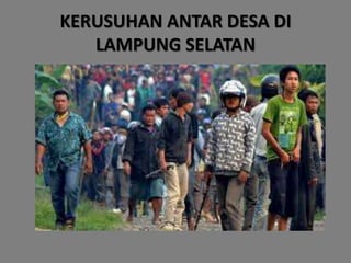 Kerusuhan di Indonesia | PPTX