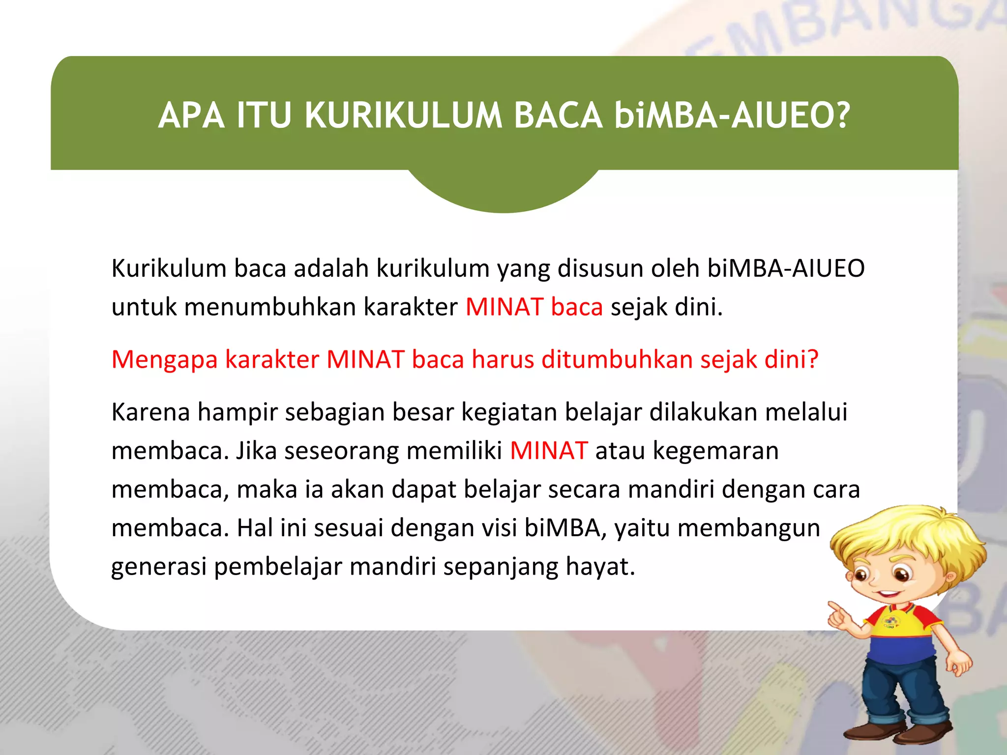 Kurikulum Baca biMBA (new) | PPT