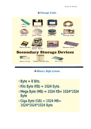 Kurdish computer skills lec2, Renas R. Rekany | PDF