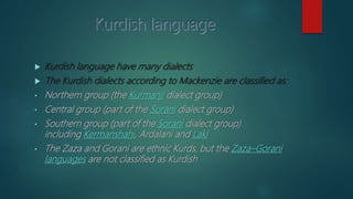 Kurdish culture | PPTX