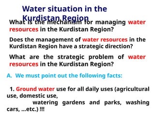 Kurdistan NEW-Water, & Climate Change Presentation.pptx
