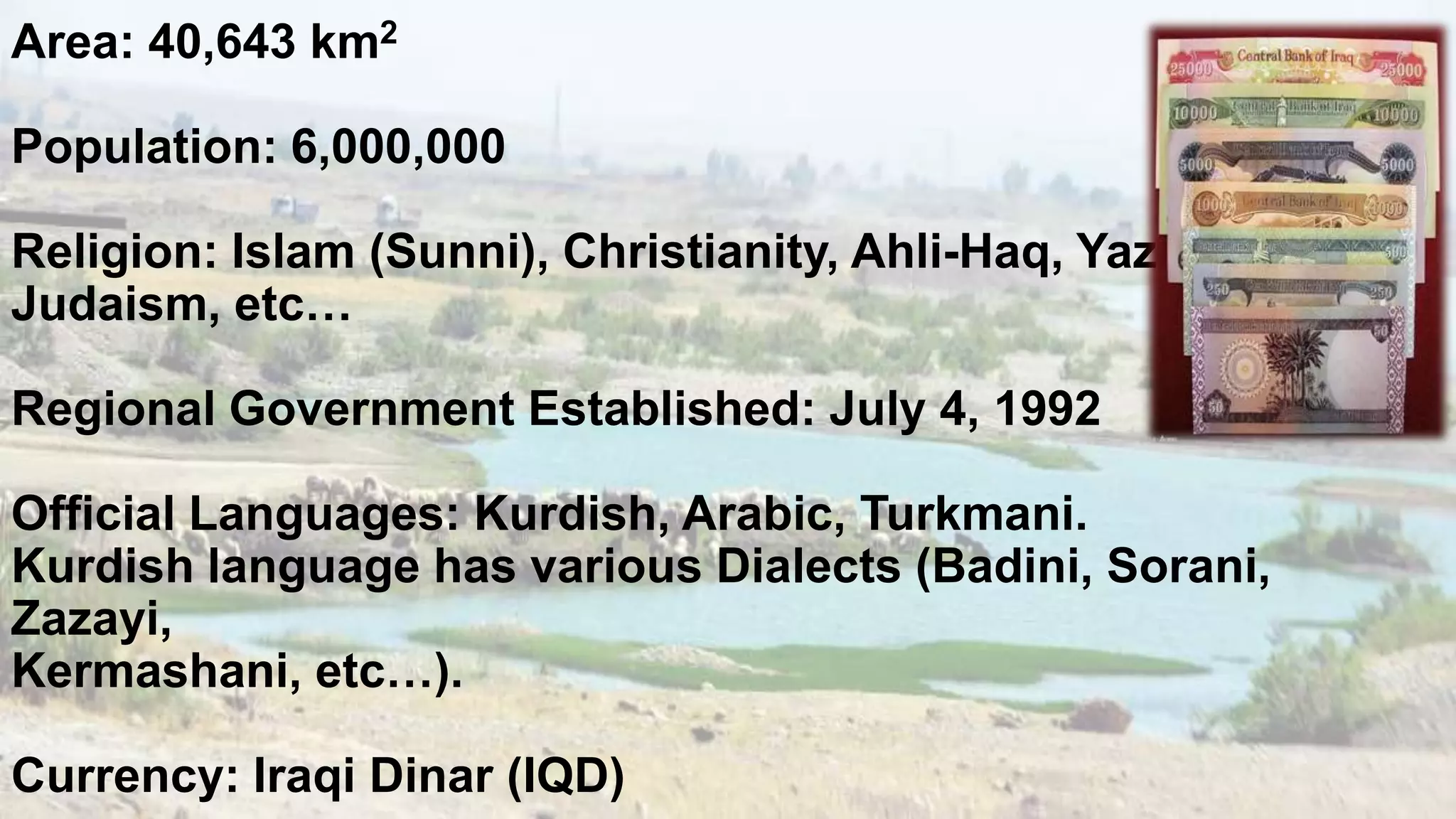 Kurdistan region of iraq | PPTX