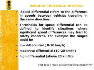 RANGE OF THRESHOLD FOR FUZZY INPUT IN TRAFFIC FLOW | PPT