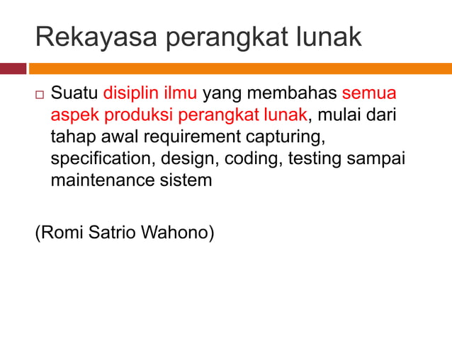 Kurikulum rekayasa perangkat lunak smk | PPTX