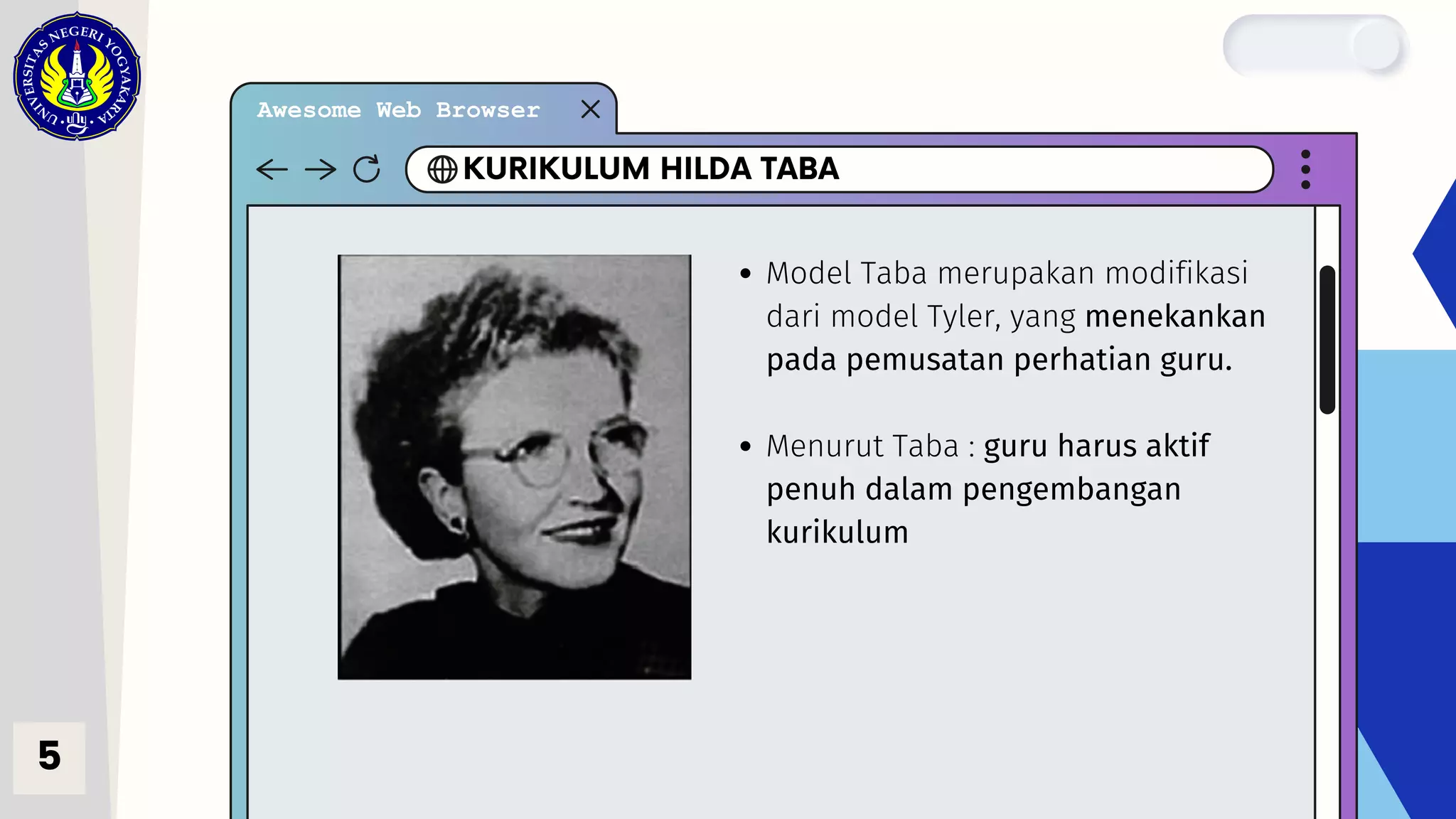 Kurikulum Hilda Taba, Olivia Beauchamp dan Rogers, .pdf