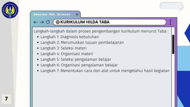 Kurikulum Hilda Taba, Olivia Beauchamp dan Rogers, .pdf