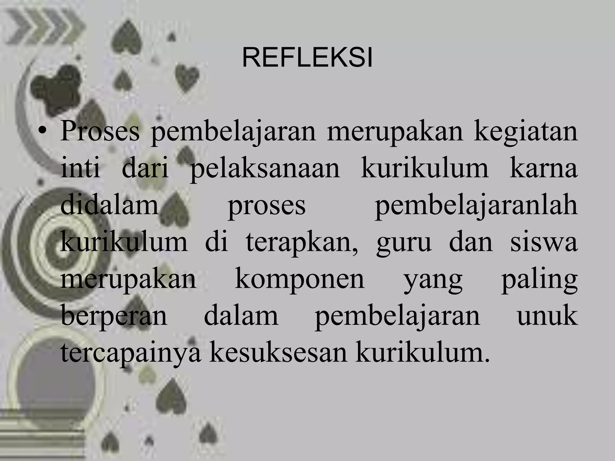 Kurikulum & pembelajaran (ppt) | PPTX