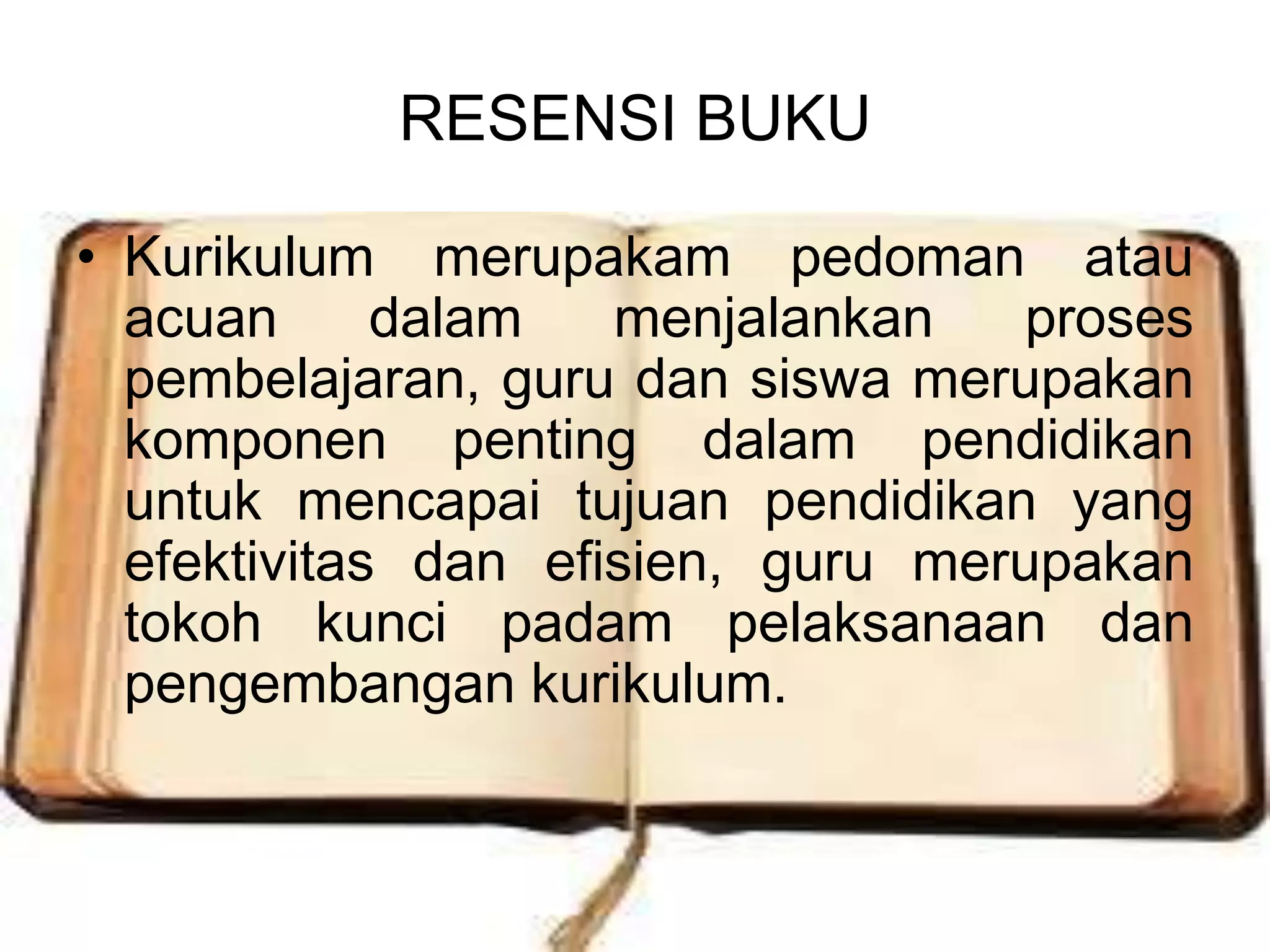 Kurikulum & pembelajaran (ppt) | PPTX