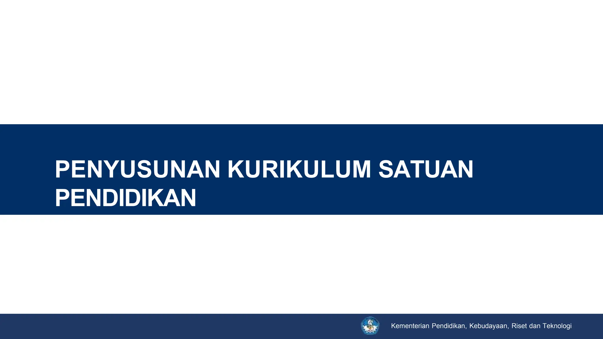 Kurikulum Satuan Pendidikan (KSP) Tahun 2024 | PPTX