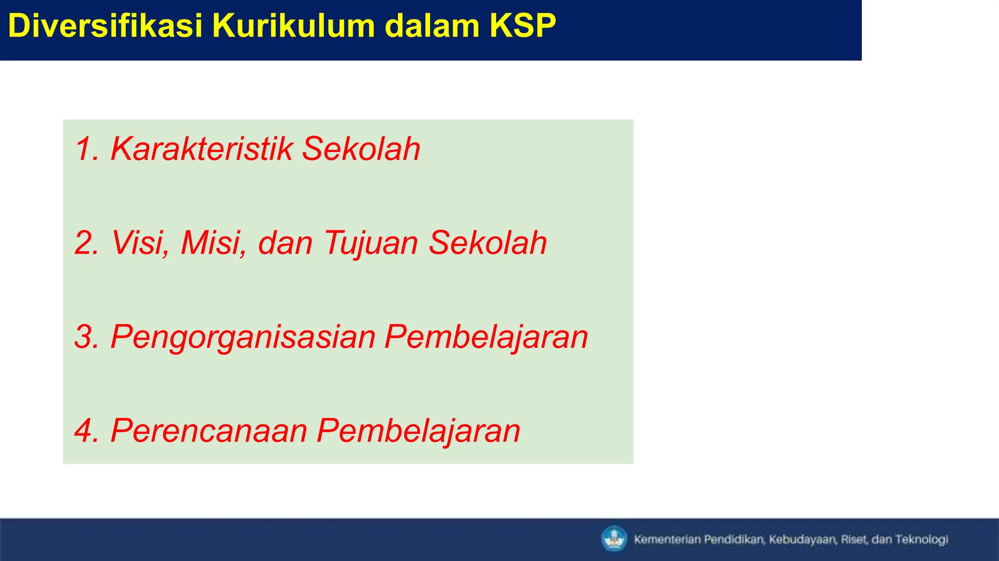 Kurikulum Satuan Pendidikan (KSP) Tahun 2024 | PPTX