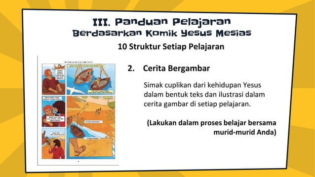 SABDA MLC: Kurikulum Sekolah Minggu Berdasarkan Komik Yesus Mesias ...
