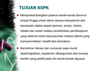 Kurikulum standard prasekolah kebangsaan | PPTX