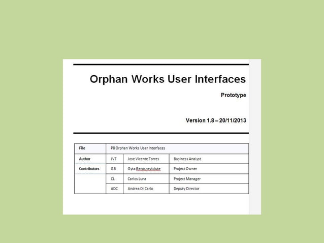 Impressions about "orphan works" conference in Vilnius | PPT