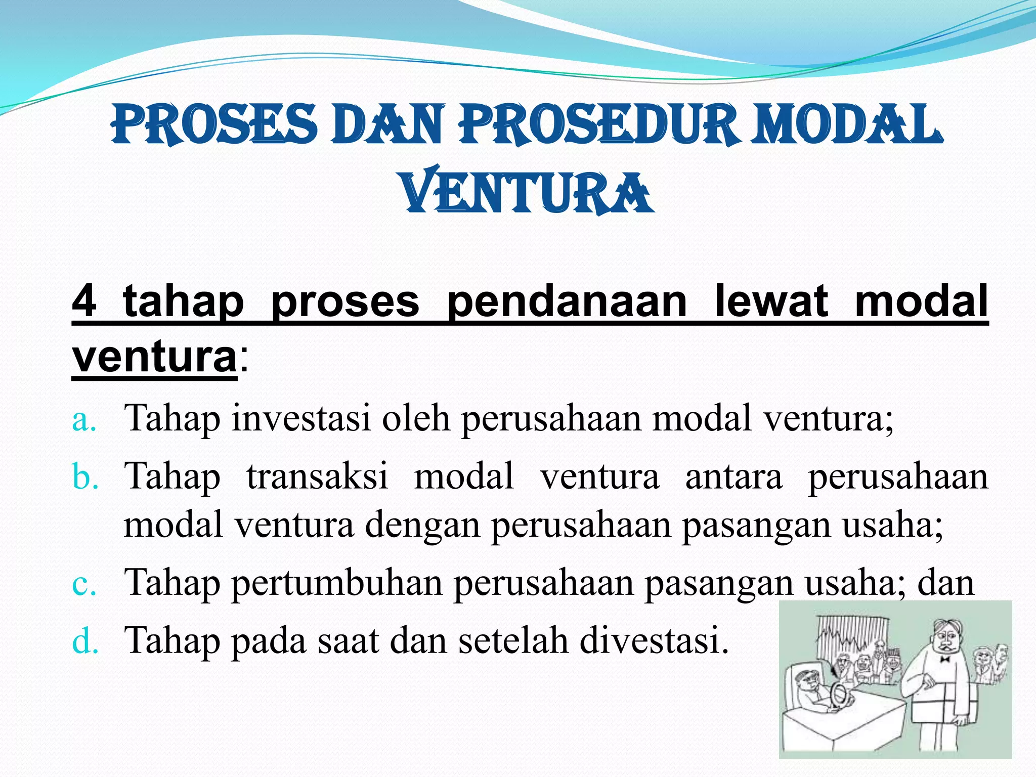 Mekanisme Operasional Modal Ventura | PPTX