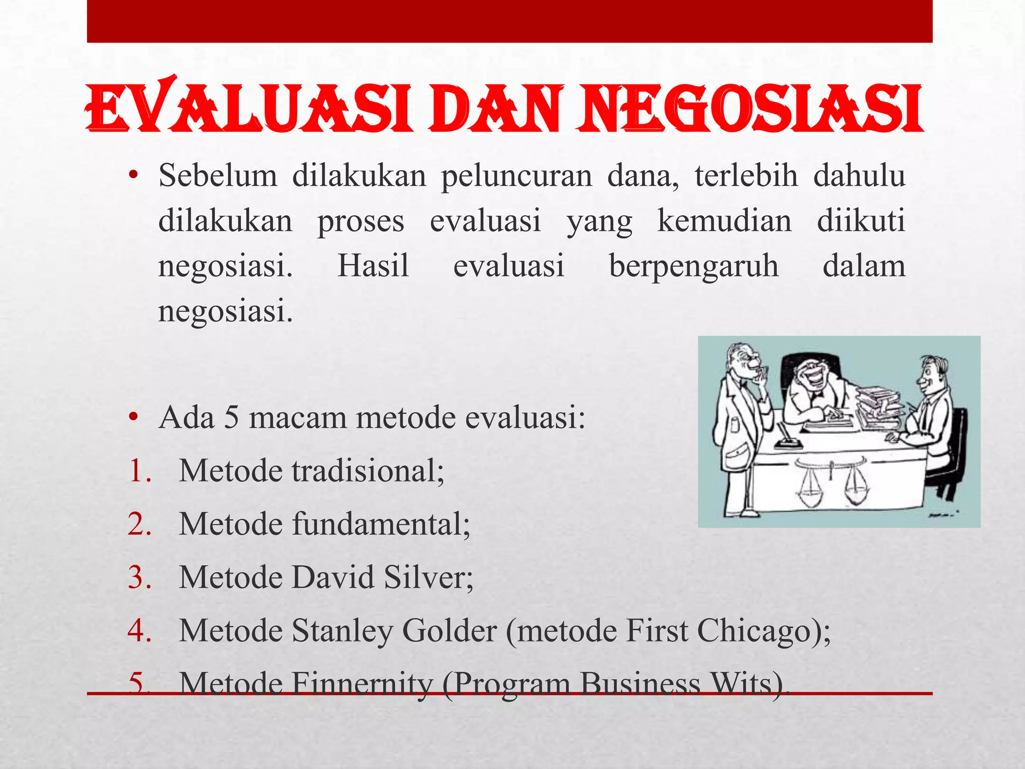 Mekanisme Operasional Modal Ventura | PPTX