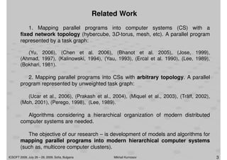 Mapping Parallel Programs into Hierarchical Distributed Computer Systems | PPT
