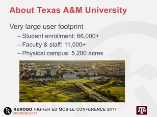 Marketing the Texas A&M University Mobile App | PPT