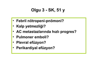 metastatik meme kanserinde doğal seyir-olgu sunumları | PPT