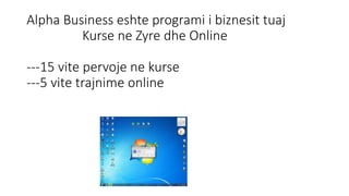 Kurse alpha business | PPTX