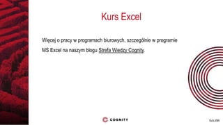 Kurs Excel - funkcje inżynierskie | PPT