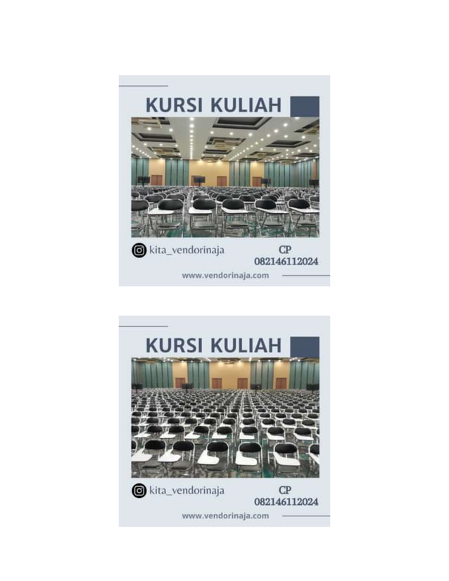 Sewa Kursi Kuliah Hitam Sejabodetabek dan Sekitarnya | DOCX