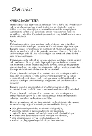 Vardagsaktiviteter | PDF
