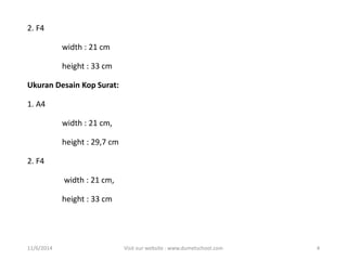 Kursus desain grafis - panduan ukuran untuk membuat sebuah desain ...