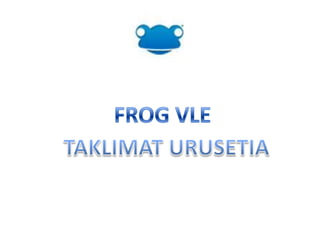 Kursus frogvle | PPT