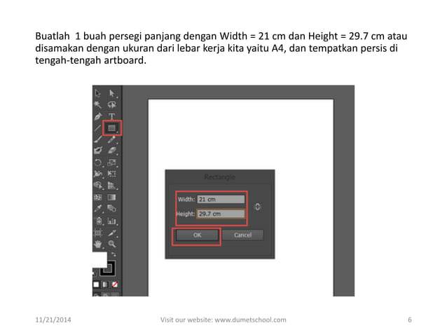 Kursus illustrator - membuat frame dengan adobe illustrator | PDF