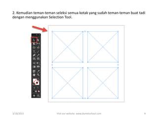 Kursus in design - membuat efek gambar terpotong dengan adobe indesign ...