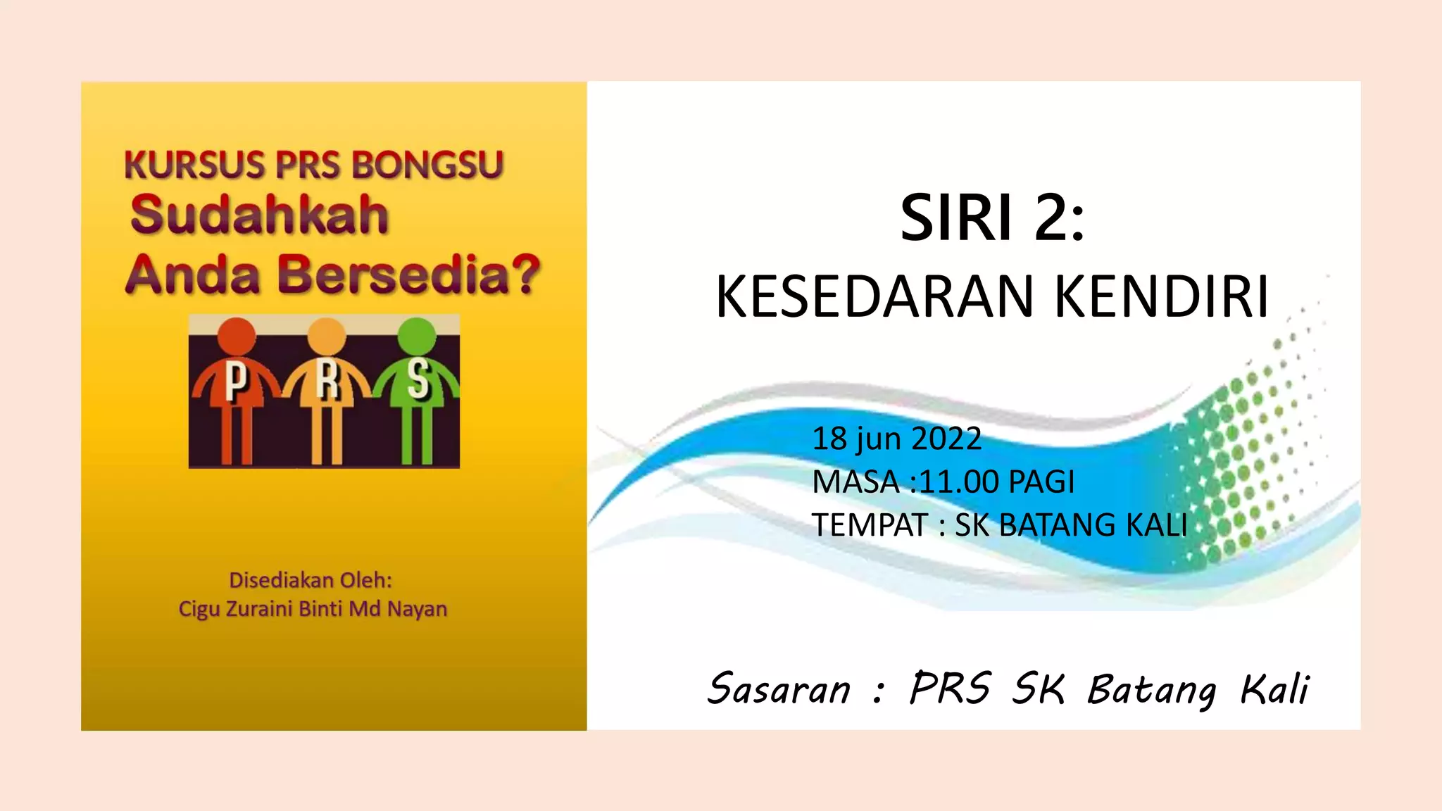 KURSUS KESEDARAN KENDIRI SKBK.pptx