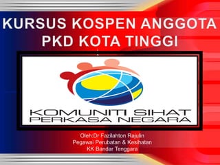 K ursus kospen staff | PPTX