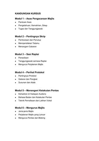 Basic MC Course | PDF