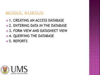 Kursus Microsoft Access.ppt