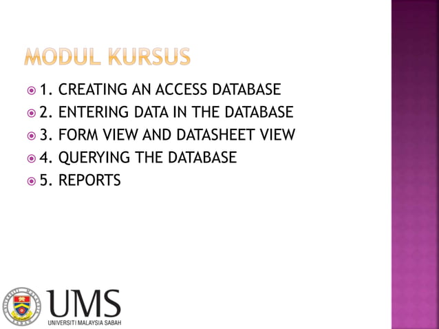 Kursus Microsoft Access.ppt