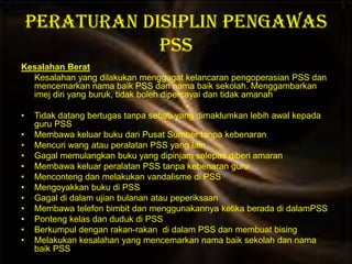 Kursus pengurusan utk pengawas pss | PPTX