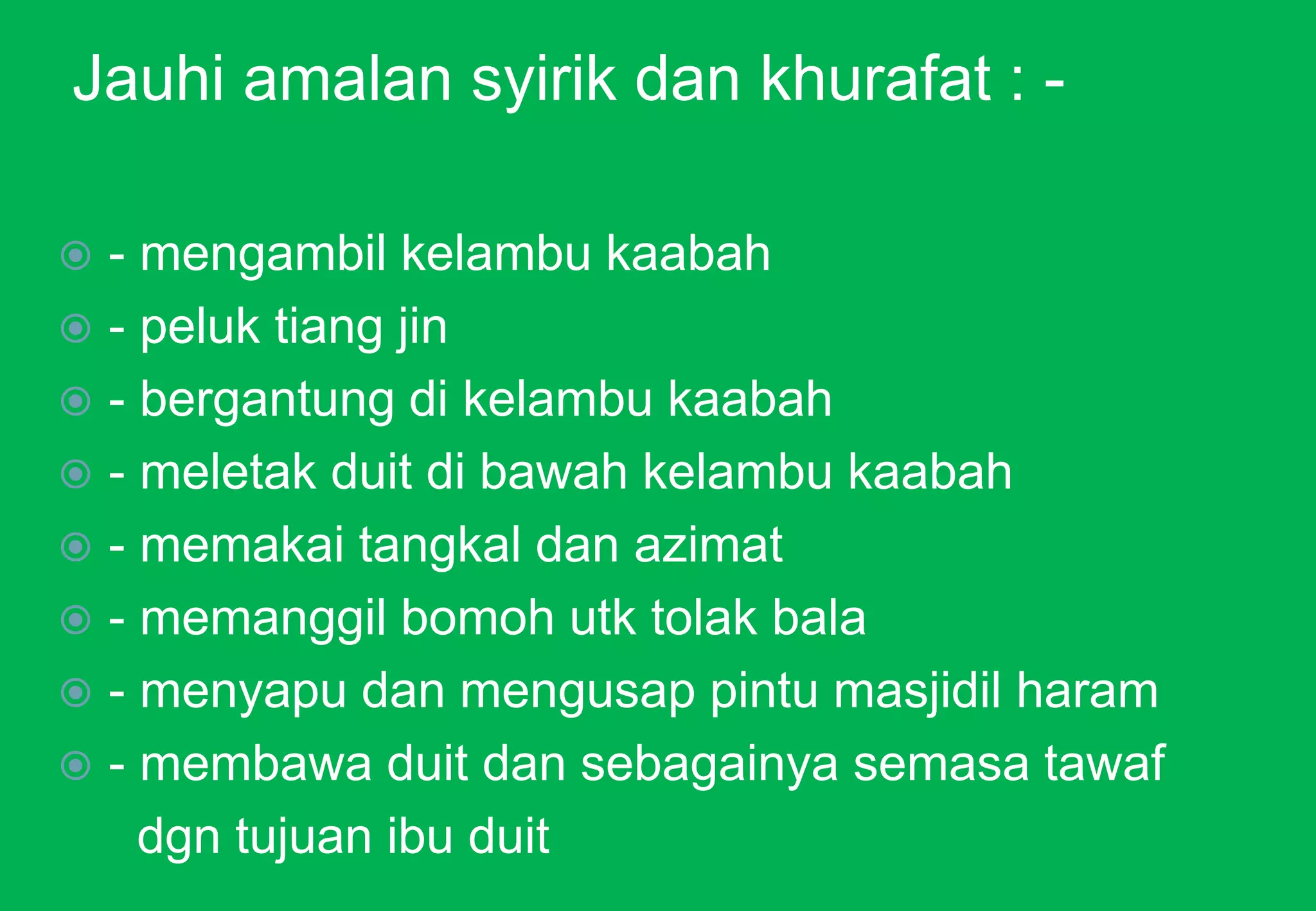 Kursus umrah | PPT
