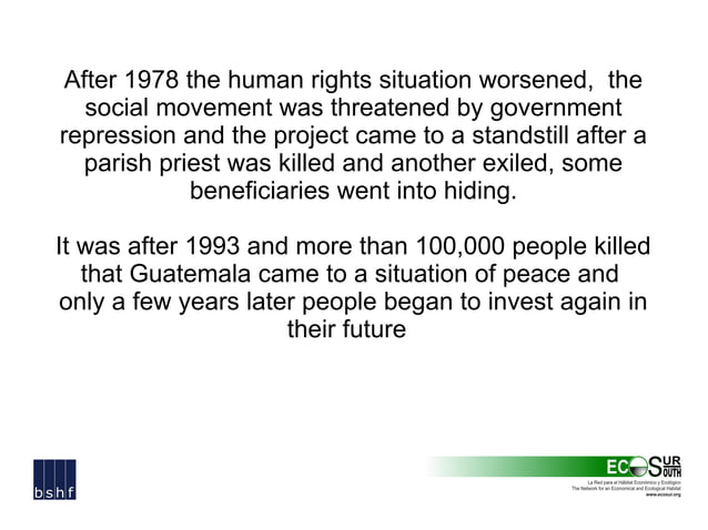 Post-earthquake Guatemala 36 years later | PPT